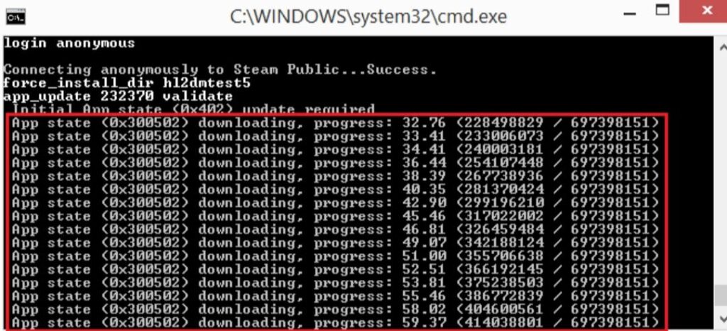 How to install steamcmd on Windows Server 2025